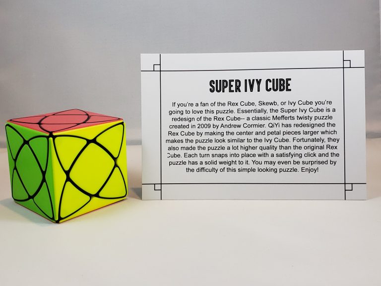 Super Ivy Cube - Purchase From Puzzlcrate Store Online