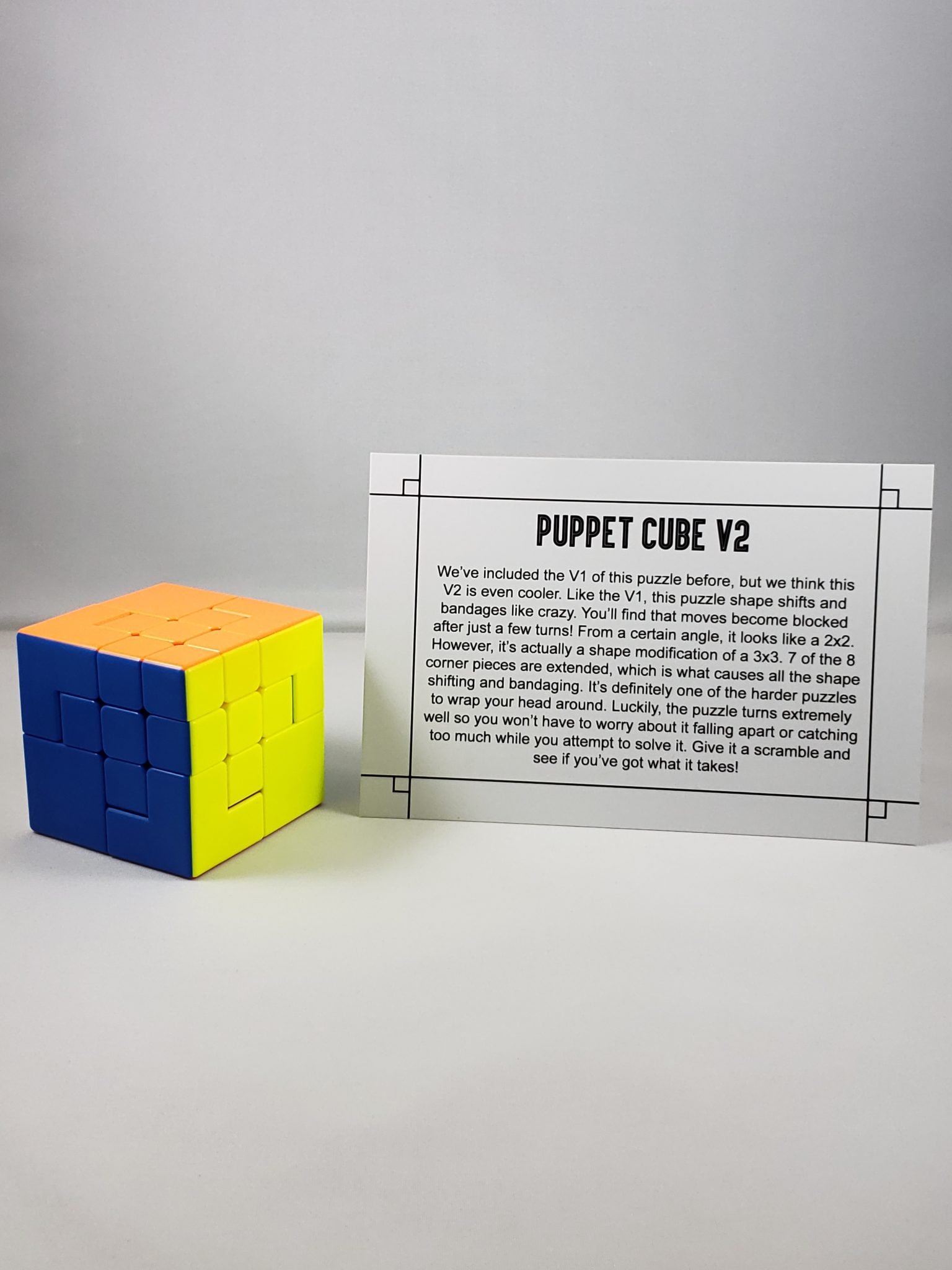 Puppet Cube V2 - Available Online - Puzzlcrate